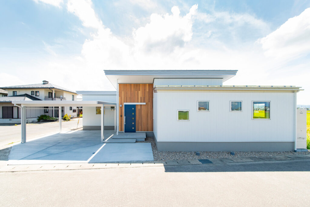 福井県越前市注文住宅｜耐震等級3｜平屋｜長期優良住宅 | NORQ | 施工事例 | 福井の注文住宅・工務店ノークホームズ