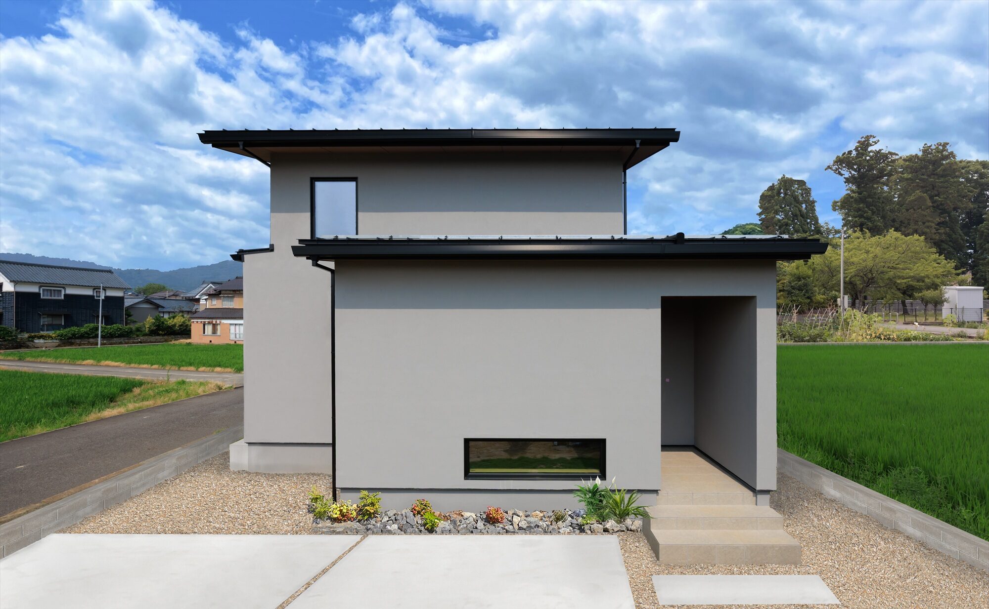 福井県坂井市注文住宅 平屋 断熱等級6 耐震等級3 Ua値0.29 C値0.17 長期優良住宅 | NORQ | 施工事例 | 福井の注文住宅 ...