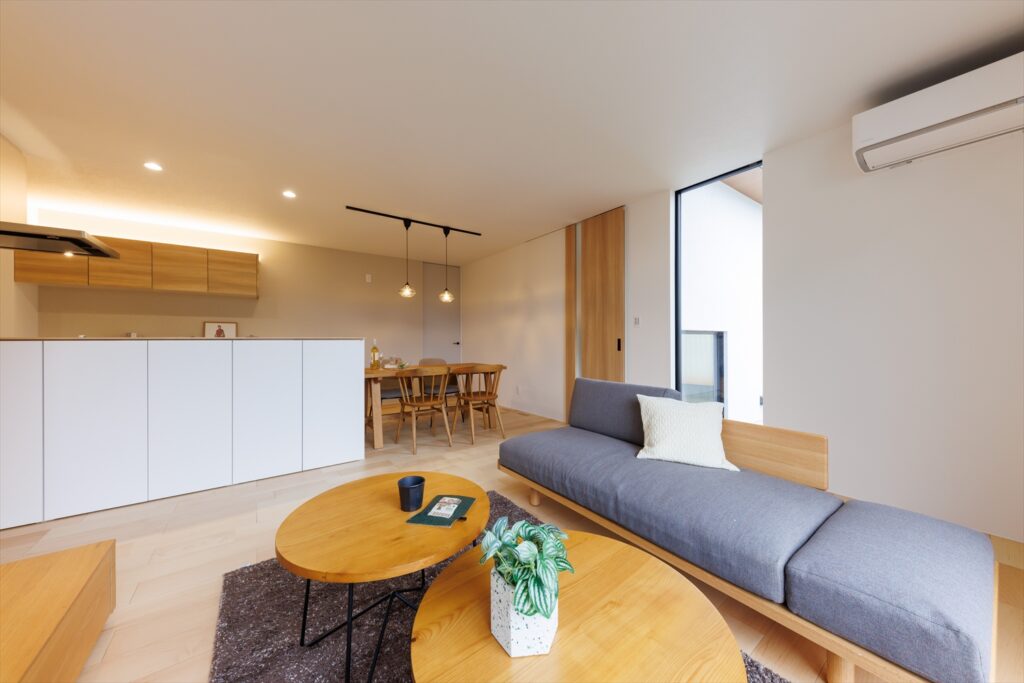 20坪台の平屋で、ゆったりとのびのび暮らす家｜福井県坂井市注文住宅 | NORQ | 施工事例 | 福井の注文住宅・工務店ノークホームズ