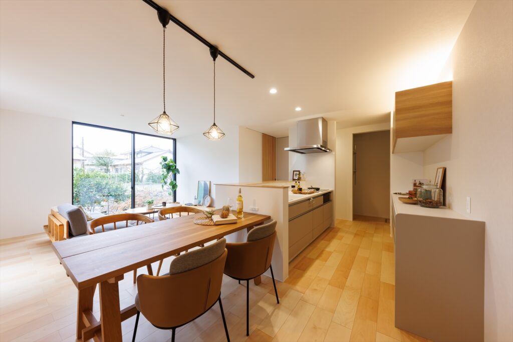 20坪台の平屋で、ゆったりとのびのび暮らす家｜福井県坂井市注文住宅 | NORQ | 施工事例 | 福井の注文住宅・工務店ノークホームズ